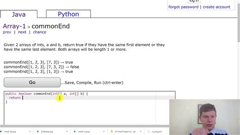 CodingBat Arrays 1 Examples YouTube