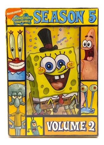 Dvd Bob Esponja Temporada Vol Nuevo Sellado
