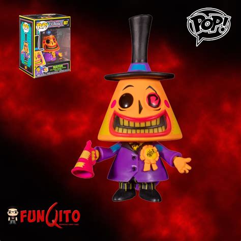 El Extraño Mundo de Jack Mayor Blacklight Funko Pop FUNQITO