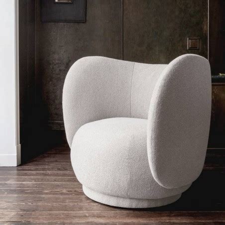 Ferm Living Rico Lounge Chair Boucle
