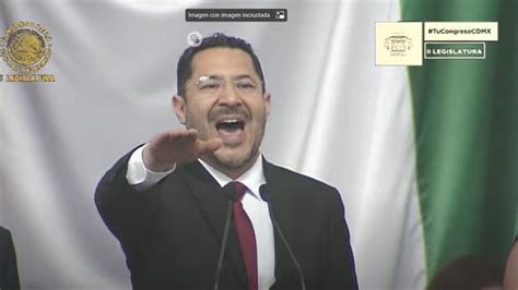 Martí Batres es oficialmente el nuevo jefe de gobierno de la Ciudad de