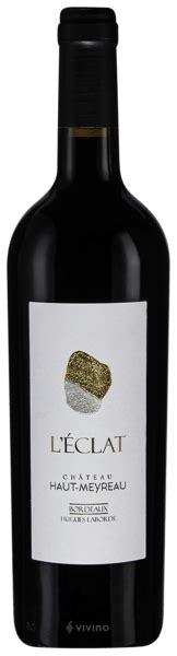 Château Haut Meyreau L Éclat Rouge Vivino US