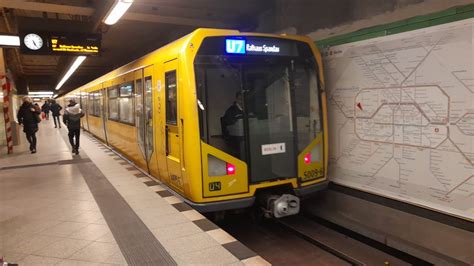 U Bahn Berlin Mitfahrt von Rudow bis Bismarckstraße im H97 auf der U7
