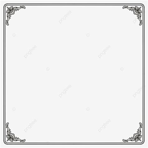 Fronteira De Padrão Tradicional Europeu PNG Quadro Armação Quadro
