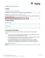 Maria Kuncic CPPREP4001 AE Pro 1of1 LMS 21 Docx Project Assessment