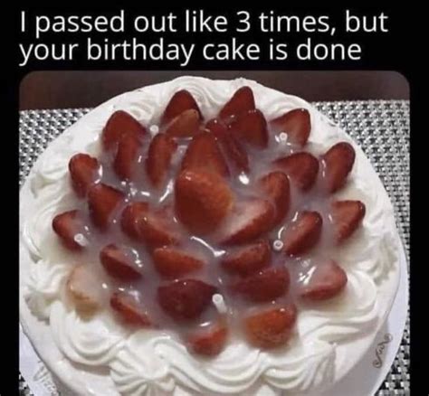 Cursed Birthday Cake 9GAG