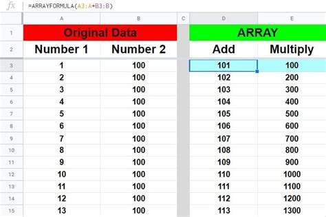 ARRAYFORMULA 5 Ways To Apply A Formula To An Entire Column In Google