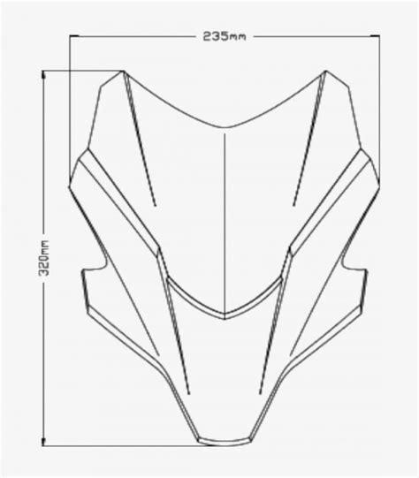 Cúpula Puig New Generation Sport Yamaha MT 07 2021 2024 Azul 20618A