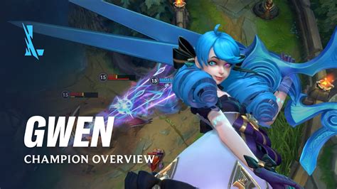 Gwen Champion Overview Gameplay League Of Legends Wild Rift YouTube