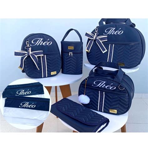 Kit Bolsas Maternidade Pe As Kit Bolsas Maternidade Menino Pe As