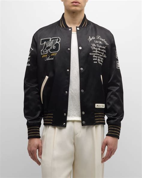 Kenzo Men S Sailor Varsity Jacket Neiman Marcus