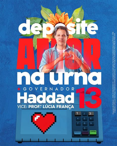 Fernando Haddad on Twitter No momento em que sair para votar amanhã
