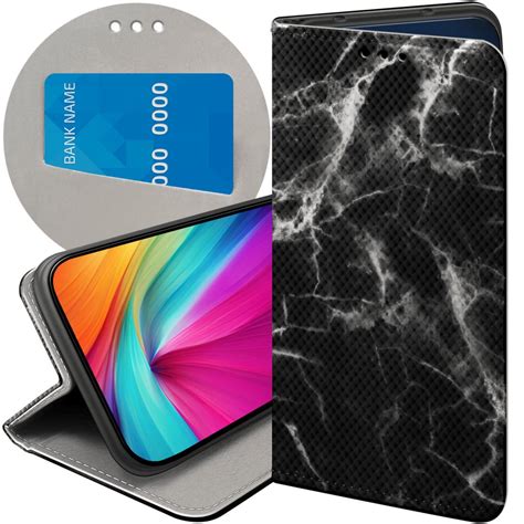 ETUI Z KLAPKĄ DO SAMSUNG GALAXY A05S WZORY MARMUR MARBLE KAMIENIE