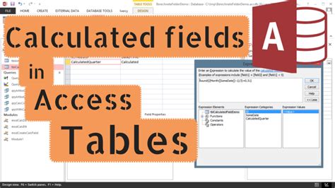 how to create a calculated field in a microsoft access table codekabinett