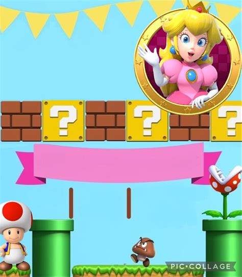 Princess Peaches Plantilla Invitation