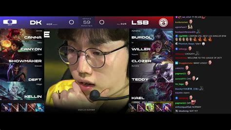 DK Vs LSB 2023 LCK Summer Week 1 Day 1 Twitch VOD With Chat YouTube