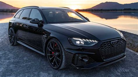 2020 Audi RS4 Avant Tuned By ABT Is Pure Evil With All Black Look