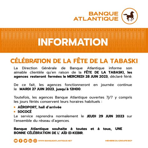 COTE DIVOIRE INFORMATION CÉLÉBRATION DE LA FÊTE DE LA TABASKI