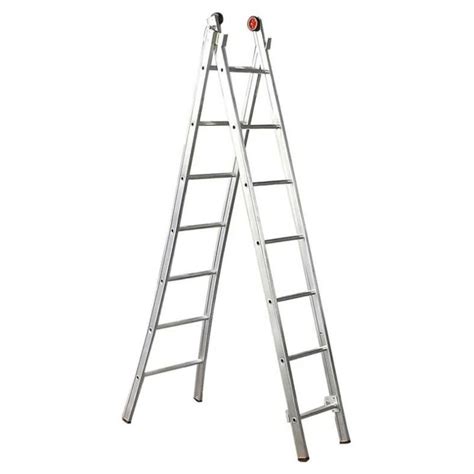 Escada De Aluminio Abrir E Ext 12 Degraus Alulev