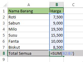Rumus Menghitung Jumlah Data Pada Excel Sanasiniinfo