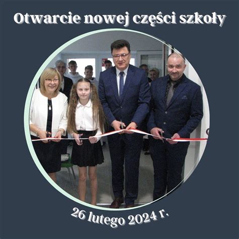 OTWARCIE NOWEJ CZĘŚCI SZKOŁY Szkoła Podstawowa w Rudce