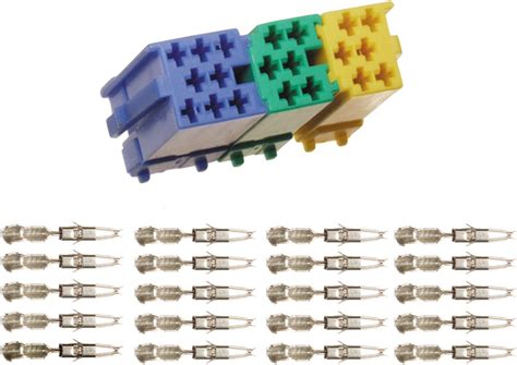Montage Set Mini ISO Plug 23 Stuks Navigatieinbouw