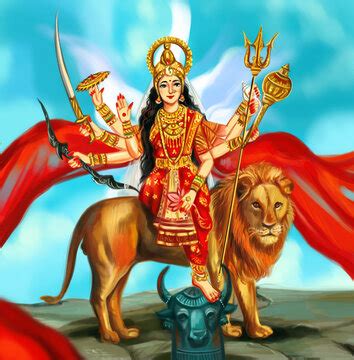 Animated Goddess Durga Wallpapers