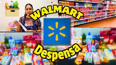 Mis Compras En Walmart Despensa Quincenal Comprasemanal Compra