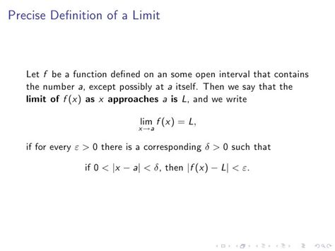 lesson 2 limits and limit laws