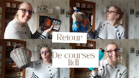 Retour De Courses Lidl Et Mini Haul Action Youtube