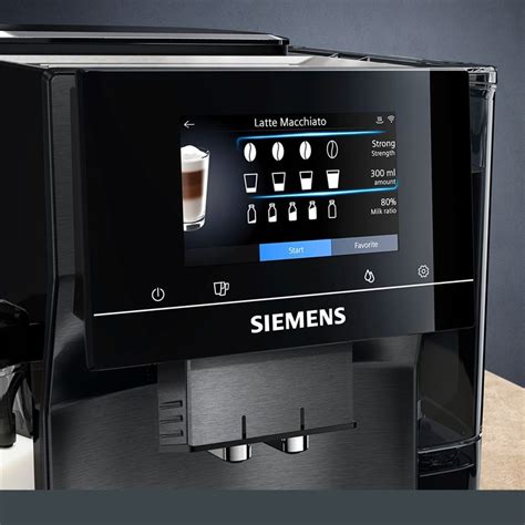 Machine à café tout automatique EQ700 integral Inox foncé Siemens