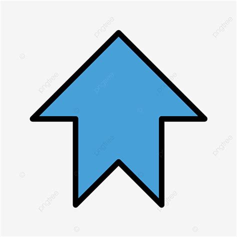 Vector Icono De La Flecha Hacia Arriba Png Flecha Antecedentes