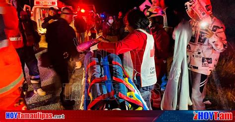 Hoy Tamaulipas Volcadura En Tamaulipas Volcadura De Autobus Deja Mas