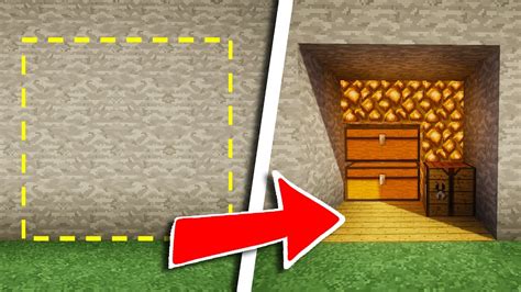 TUTO PASSAGE SECRET ULTRA SÉCURISÉ Minecraft YouTube