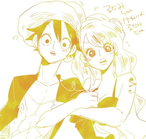 Pin De Em LUFFY X NAMI Anime Personagens De Anime