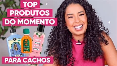 Melhores Produtos De Cabelo Cacheado Do Momento Meus Favoritos