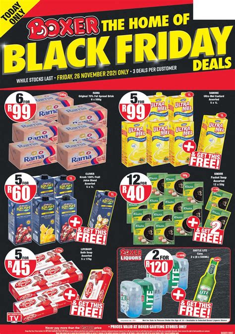 Boxer Black Friday Specials