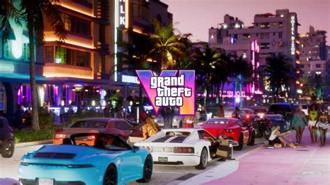 Grand Theft Auto VI GTA 6 City Night Trailer 4K Wallpaper