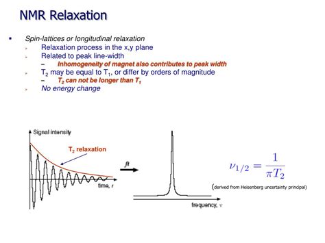 ppt nmr relaxation powerpoint presentation free download id 6778049