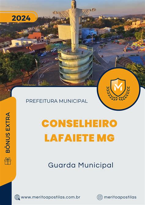 Apostila Guarda Municipal Prefeitura De Conselheiro Lafaiete Mg