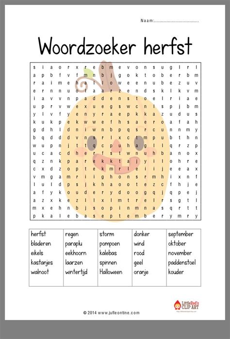 Werkblad Schaduw Zoeken Herfst Lookbookeducation Nl Artofit