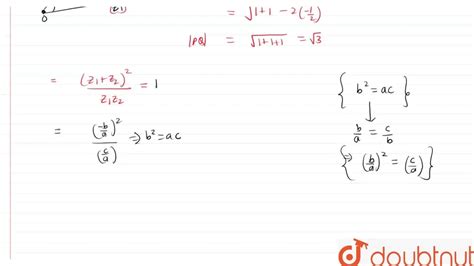 let a b c be distinct complex numbers with a b c 1 and z 1 z