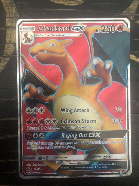 Mavin Charizard GX Full Art Holo SM60 Ultra Rare Promo Pokemon Card