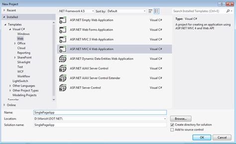 single page application in mvc 4 application using sammy js