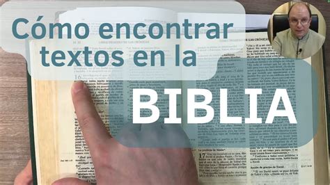 Cómo encontrar un pasaje de la Biblia YouTube
