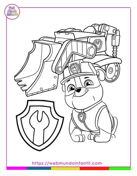 Dibujos De Paw Patrol Para Colorear Imprimir Y Pintar