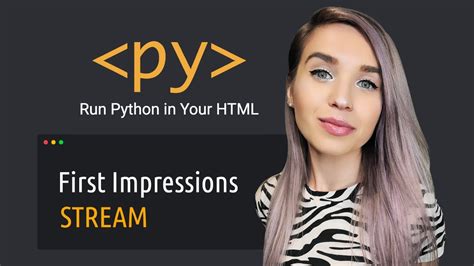pyscript first impressions run python in html document rip javascript youtube