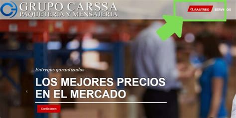 Rastrea tu envío en CARSSA Localiza tu paquete al momento