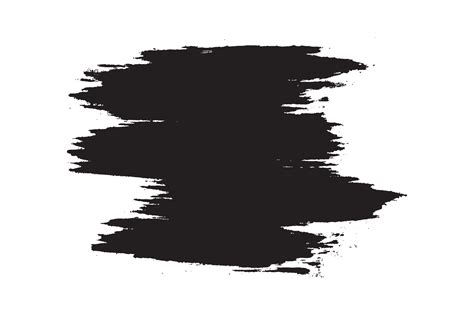 Black Grunge Paint Brush Stroke Graphic By Bdvect Creative Fabrica