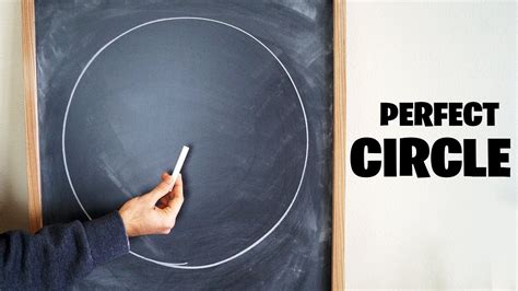 Learn To Draw Perfect Circles On A Chalkboard Inspired From Mike